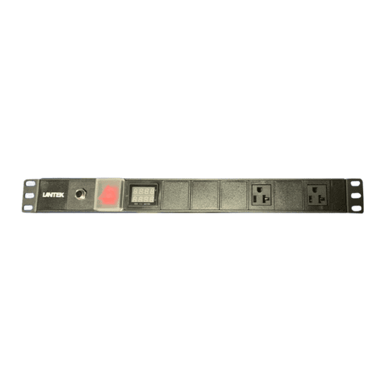PDU 12 tomas 5-20R 120VAC/20A horizontal 2 fte-10 atras Indicador de ...