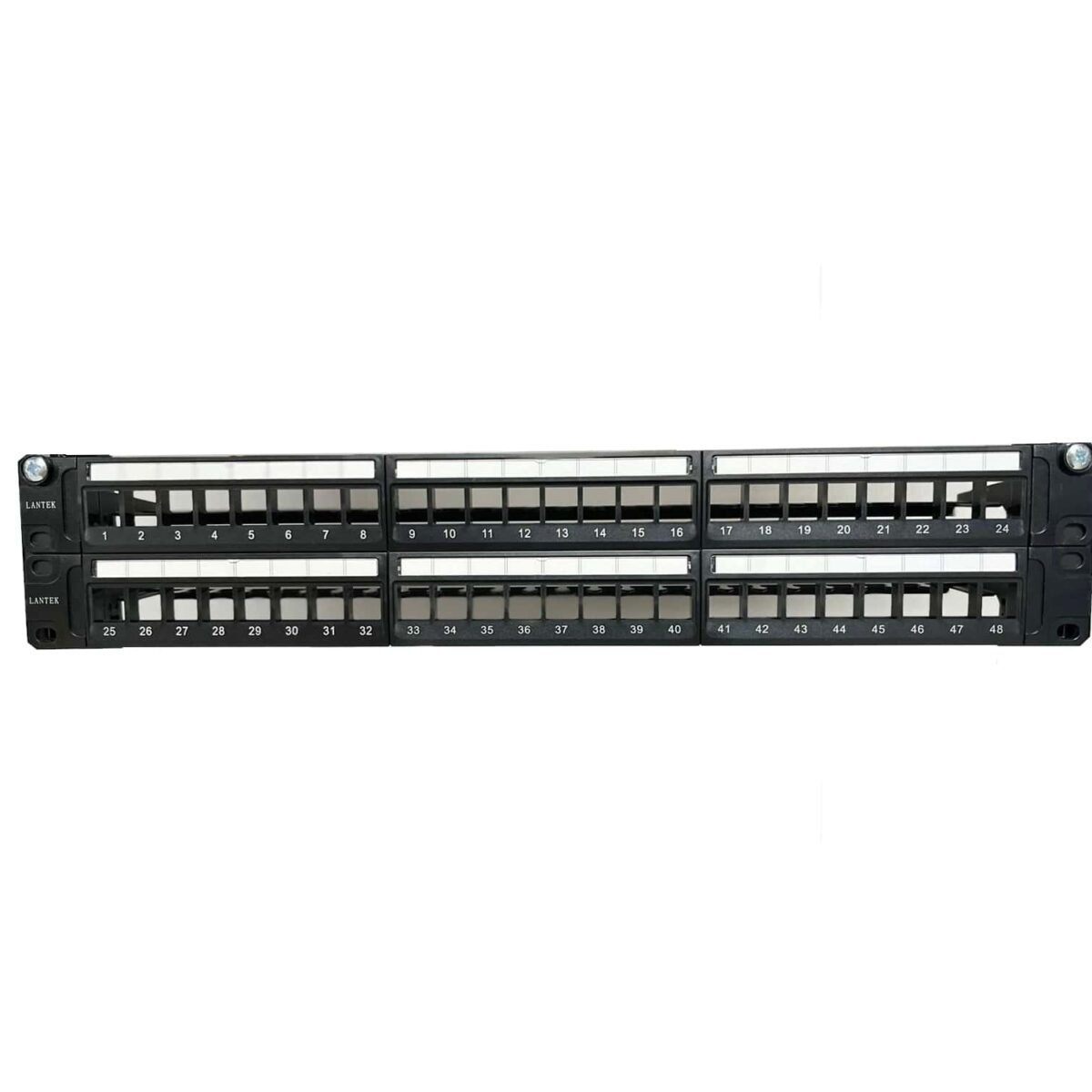 Patch Panel Cat6 24 puertos, LANTEK LTK-PP24C6 – Lanprosa